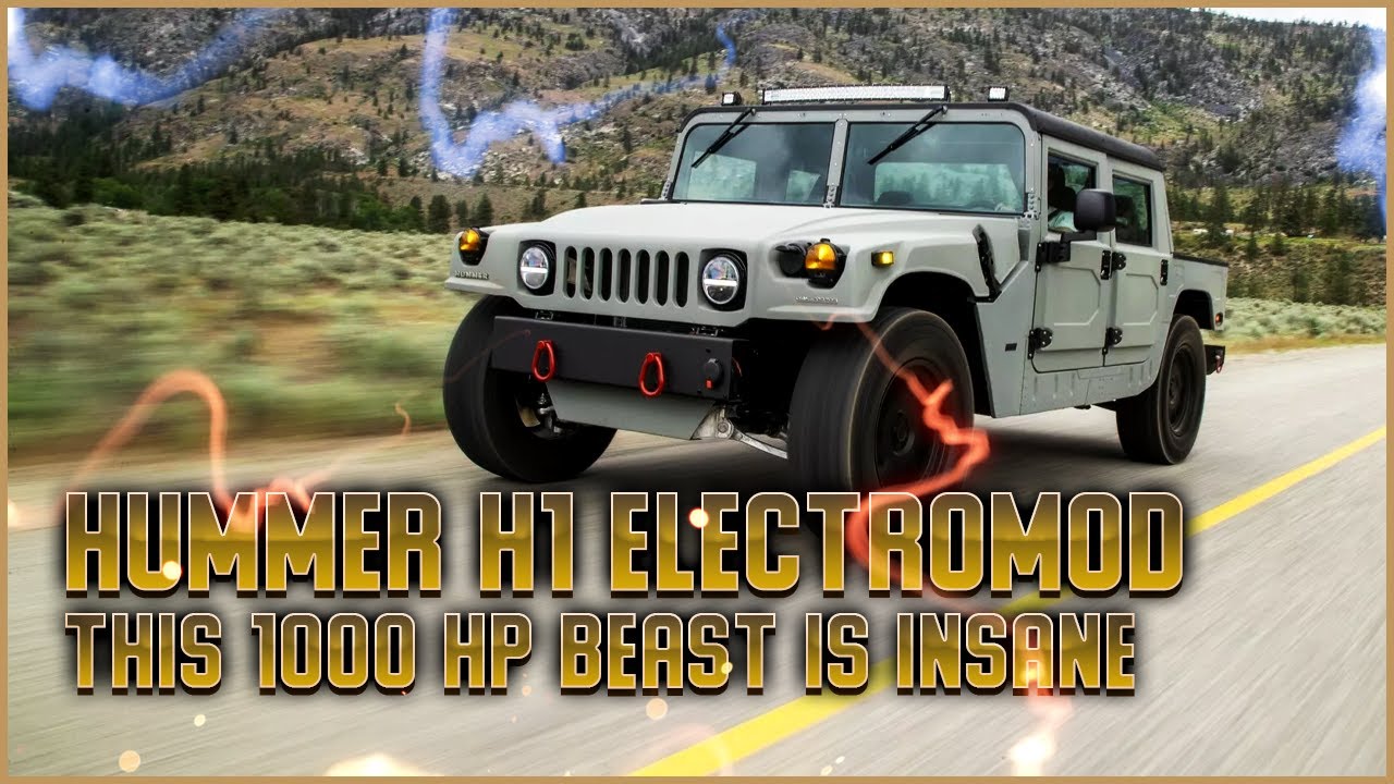1000 HP Hummer H1 Electromod: The Tesla-Powered Beast You Need to See ...