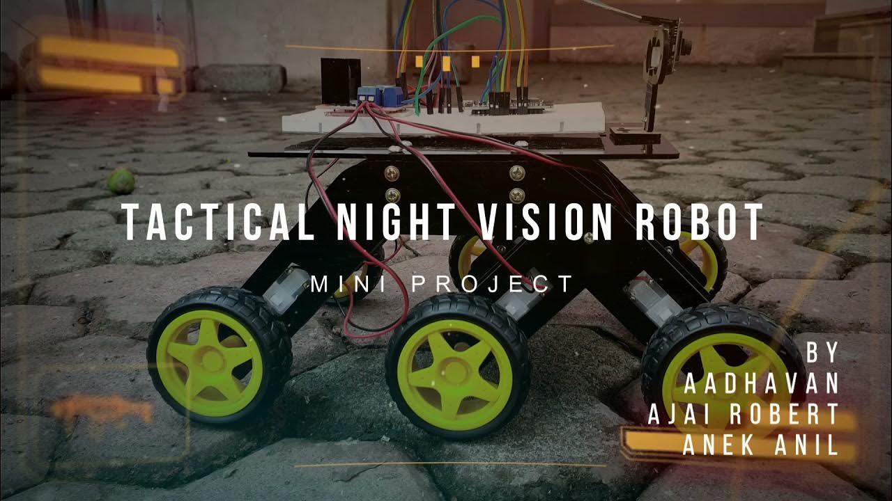 Night vision spy robot Overview | ESP32 - YouTube