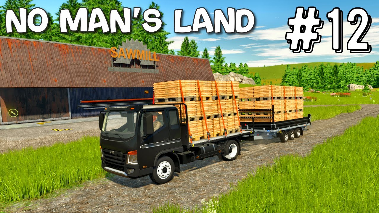 No Man's Land Map -Start $ 0- Timelapse Ep 12 Farming Simulator 25 ...