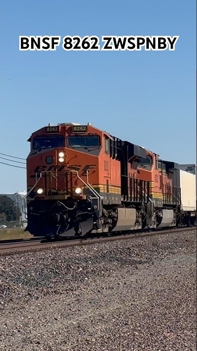 BNSF 8262 ZWSPNBY - YouTube