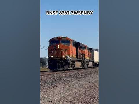 BNSF 8262 ZWSPNBY - YouTube