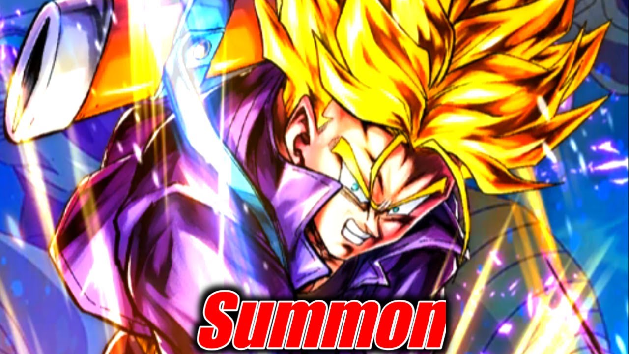 LF Trunks (Teen) Summon 3500 Cc - Dragon Ball Legends - YouTube