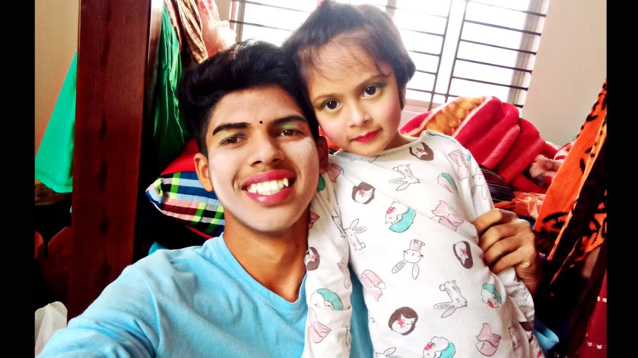 Basti এ কেমন মেকাপ করে দিলো ? | Basti did my makeup | BD Ikramul Vlogs - YouTube