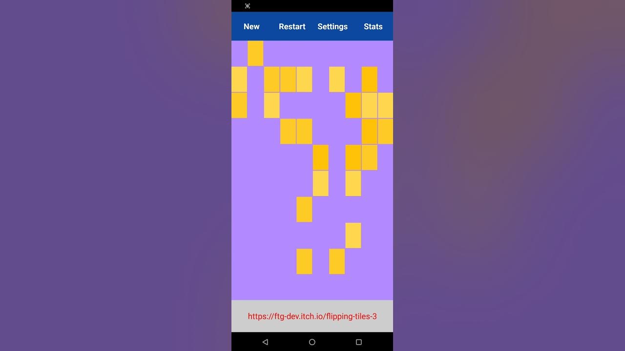 flipping tiles game 10 by 10 #games #puzzle - YouTube