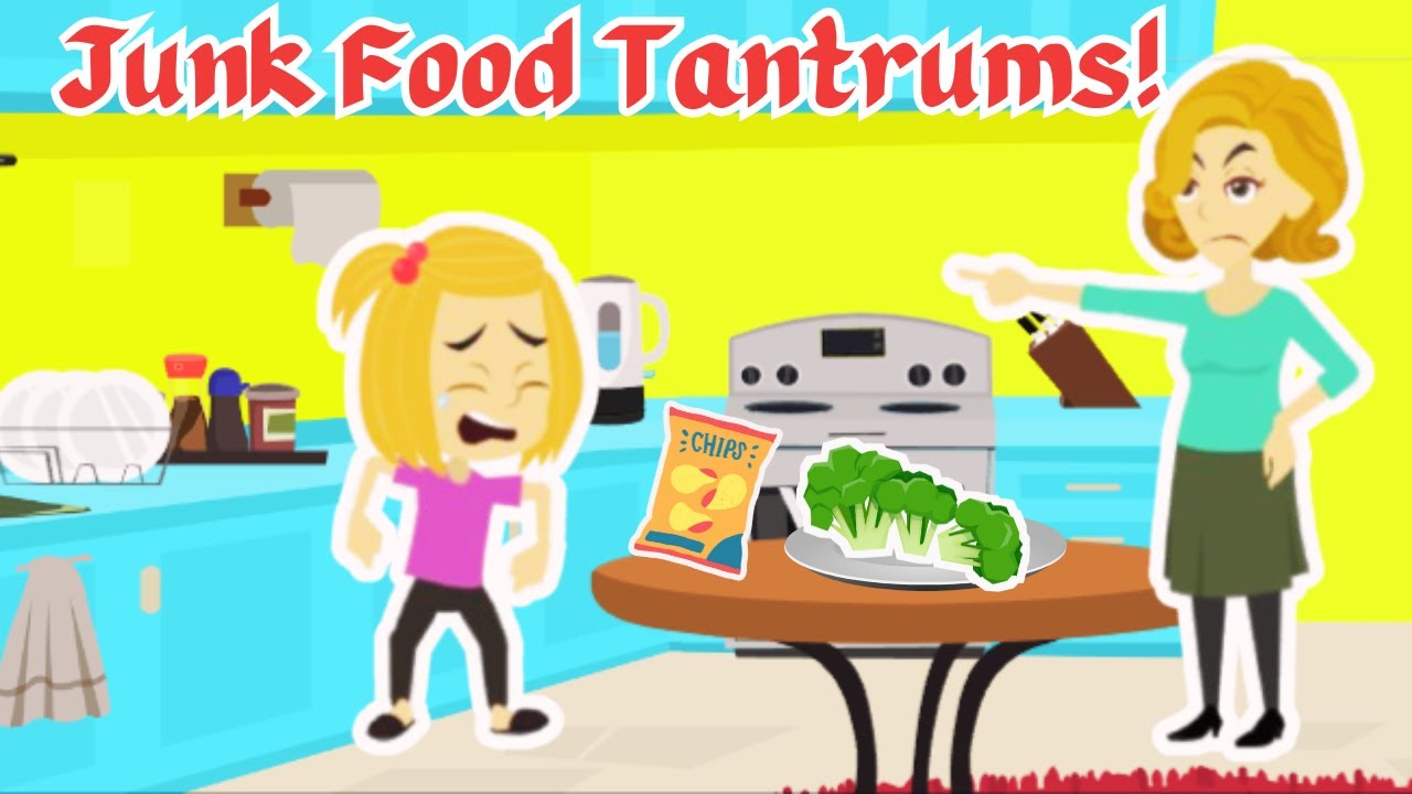 JUNK FOOD Tantrum 🍟🍭 | Caught Sneaking Snacks & Cry Drama Cheeky Sofie ...