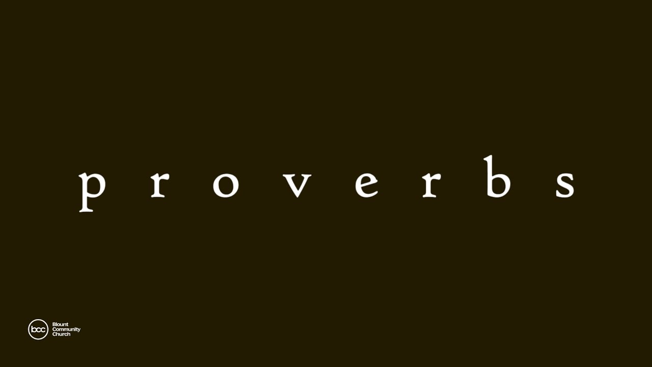 Proverbs 2-6 - August 3, 2025 - YouTube