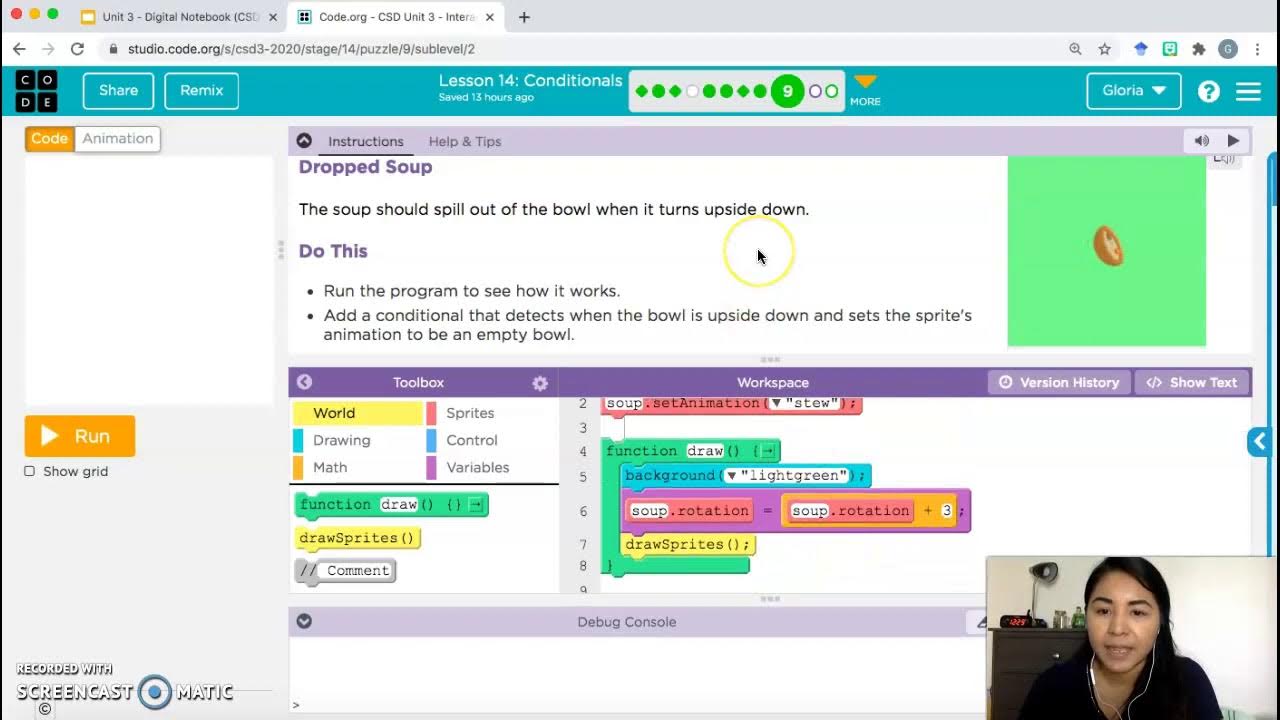 Unit 3 Lesson 14: Conditionals (Bubble 9-10) - YouTube