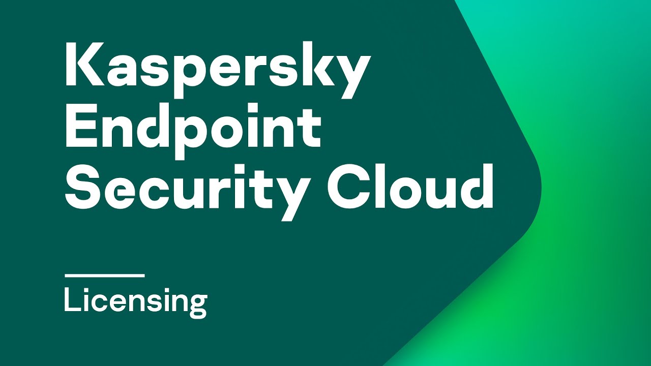 Part 3: Kaspersky Endpoint Security Cloud licensing - YouTube
