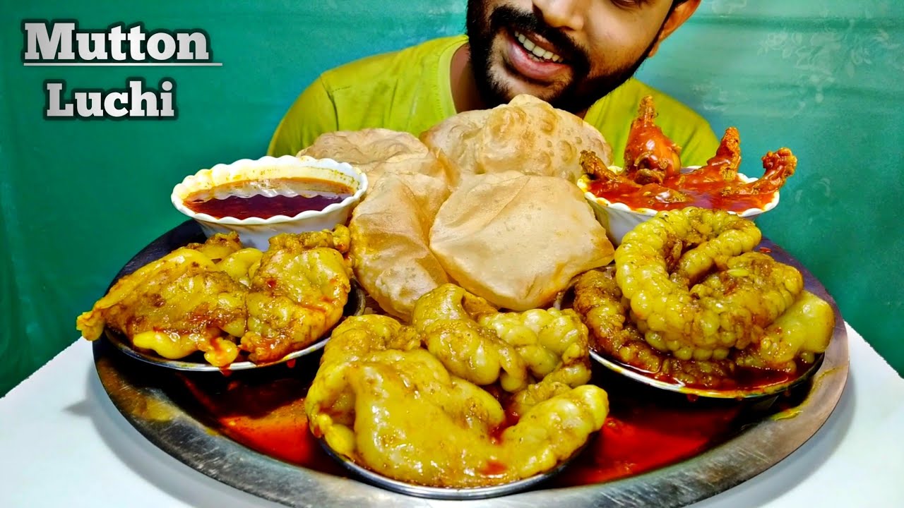 Mutton Kasha With Luchi