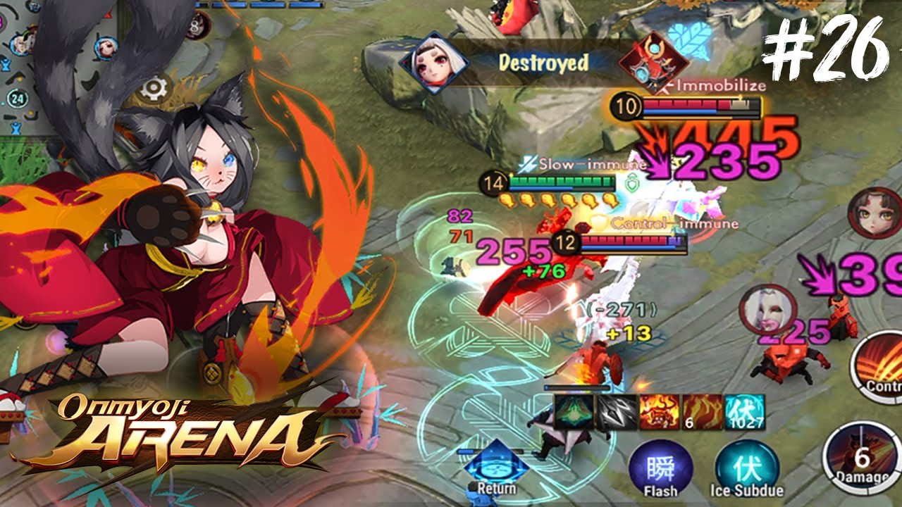 Miaww Miaww | Kyuumei Neko ( Ninja ) Jungler Gameplay #26 | Onmyoji ...