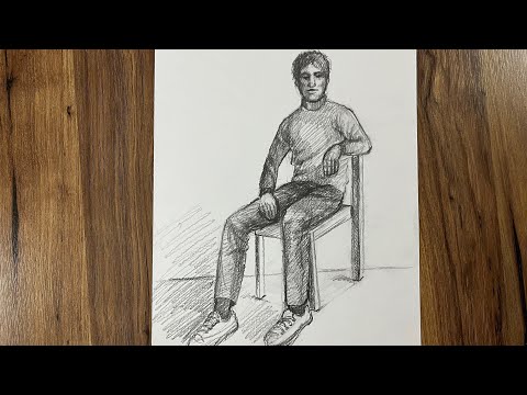 OTURAN FİGÜR EN KOLAY NASIL ÇİZİLİR? | FIGURE DRAWING