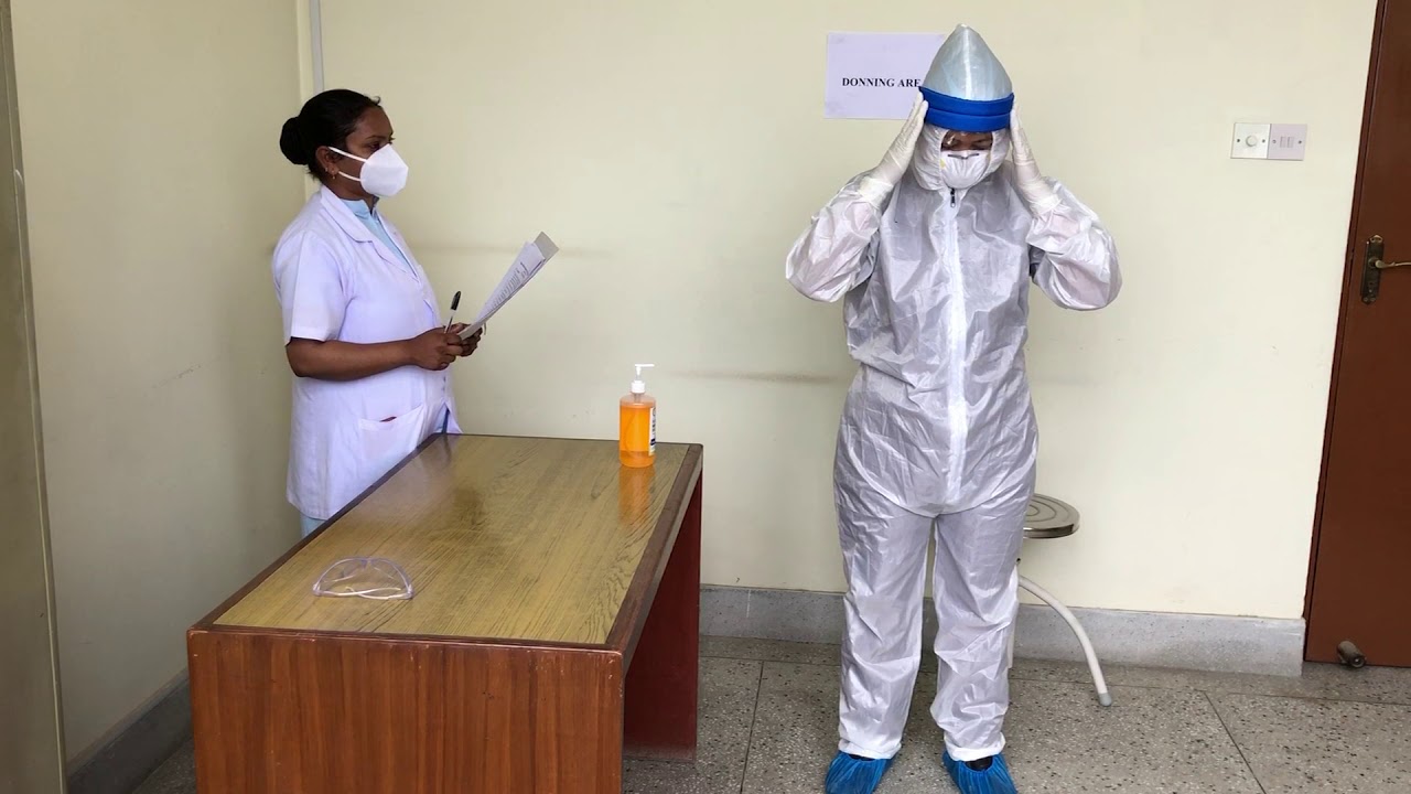 Donning & Doffing Procedure of Personal Protective Equipment (PPE) at ...