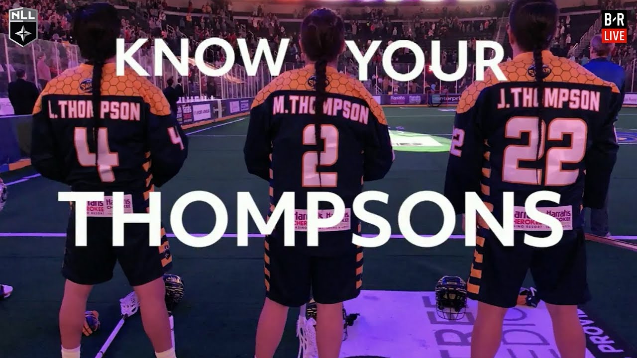 Know Your Thompsons: Meet some of the NLL's most popular brothers - YouTube