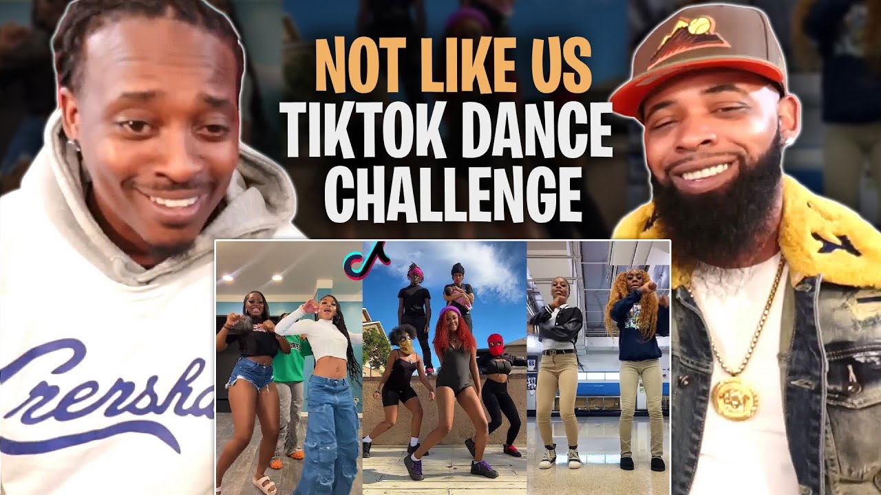 Not Like Us TikTok Dance Challenge ~Kendrick Lamar - YouTube