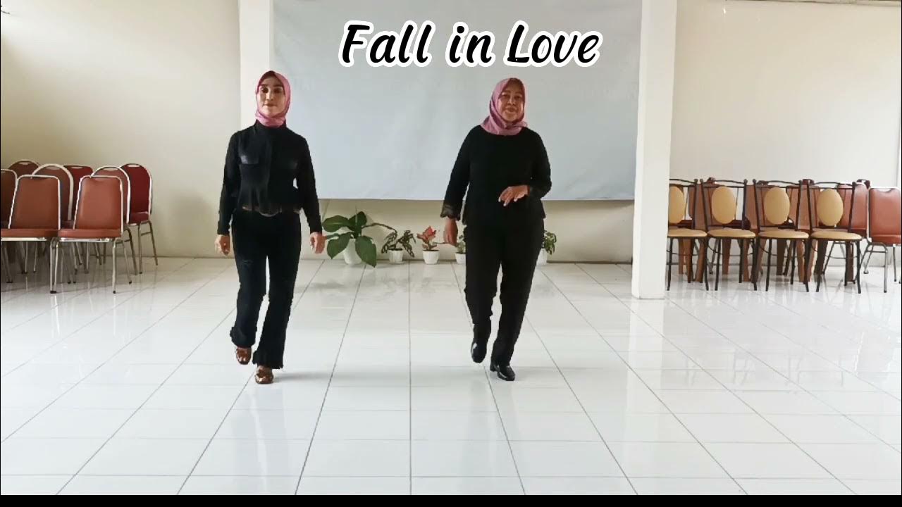 Fall in Love Line Dance. Choreo by Roro Line Dance (INA)- November 2022. Level Improver. - YouTube