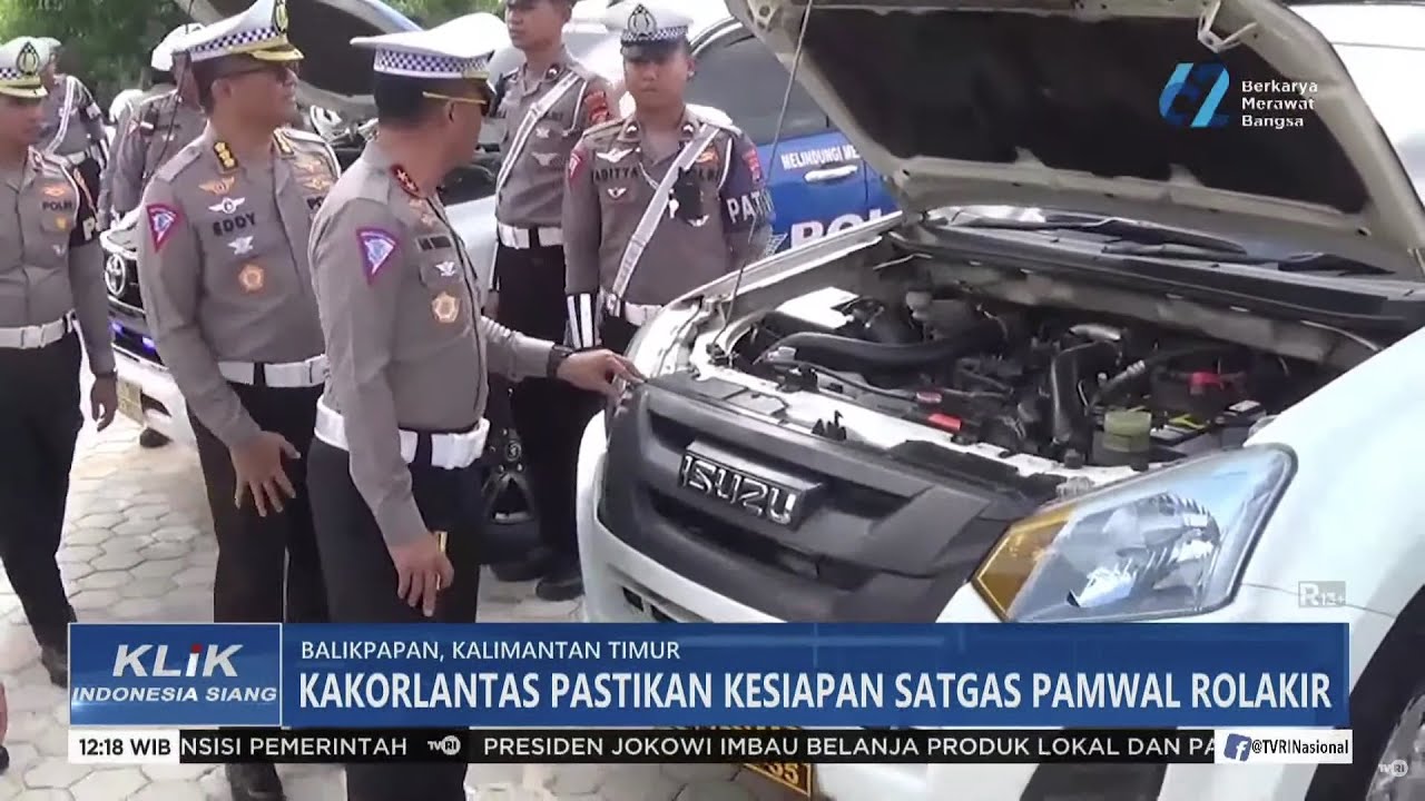 Kakorlantas Pastikan Kesiapan Satgas Pamwal Rolakir - YouTube