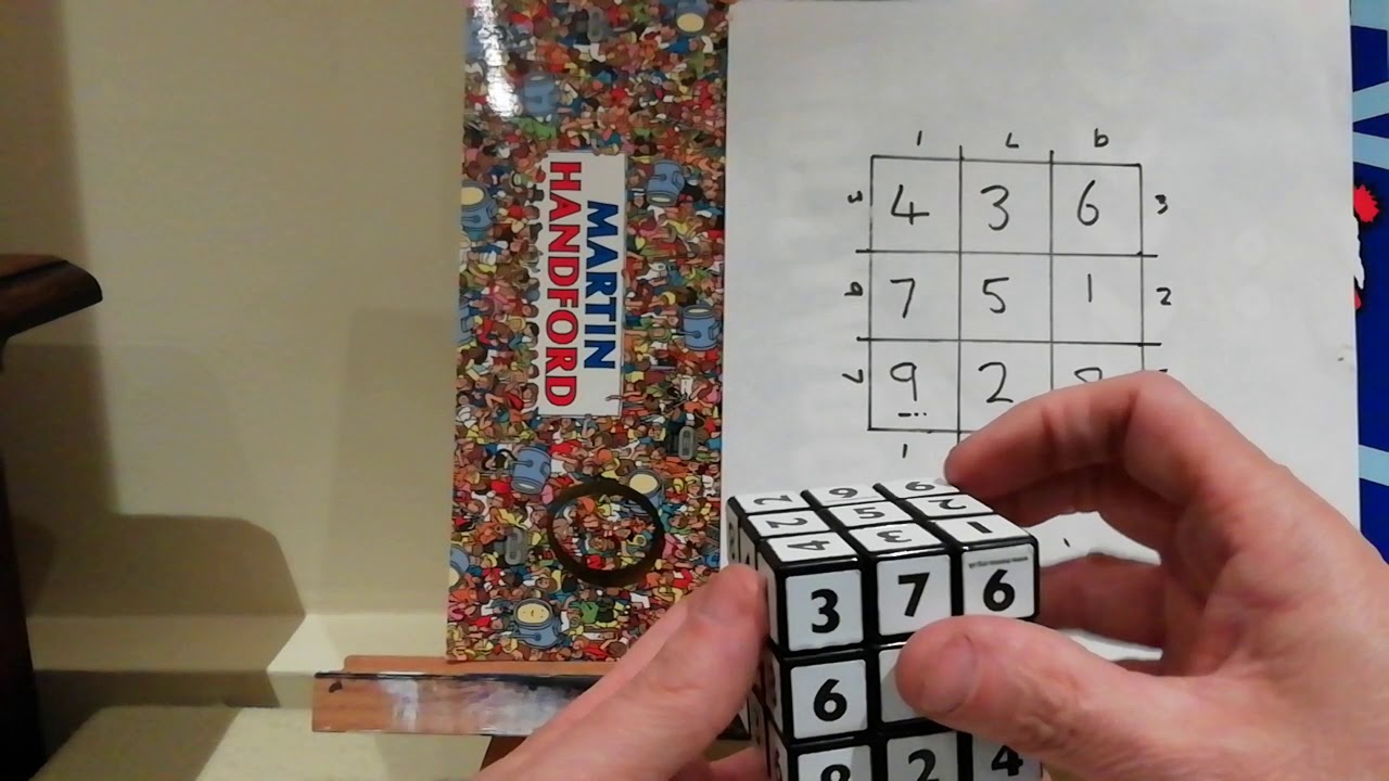 How To Solve The Sudoku Cube YouTube How To Solve The Sudoku Cube YouTube