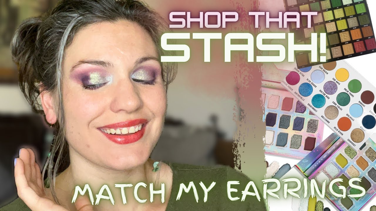SHOP THAT STASH! Inspired by a random bead in my earrings - YouTube