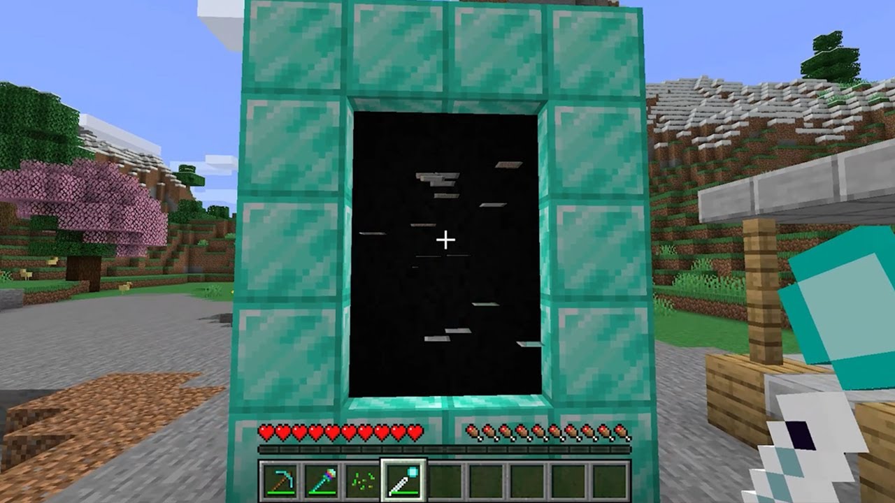 Dont TRY LIGHT this CURSED PORTAL in minecraft !! - YouTube