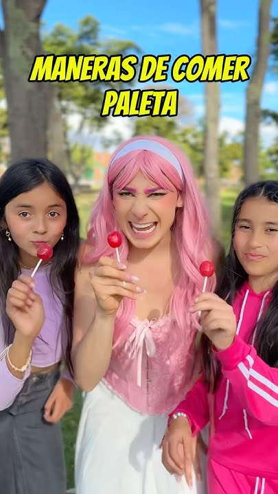 MANERAS DE COMER PALETA😱😳🍭😍🌈🔥. #shortsviral - YouTube