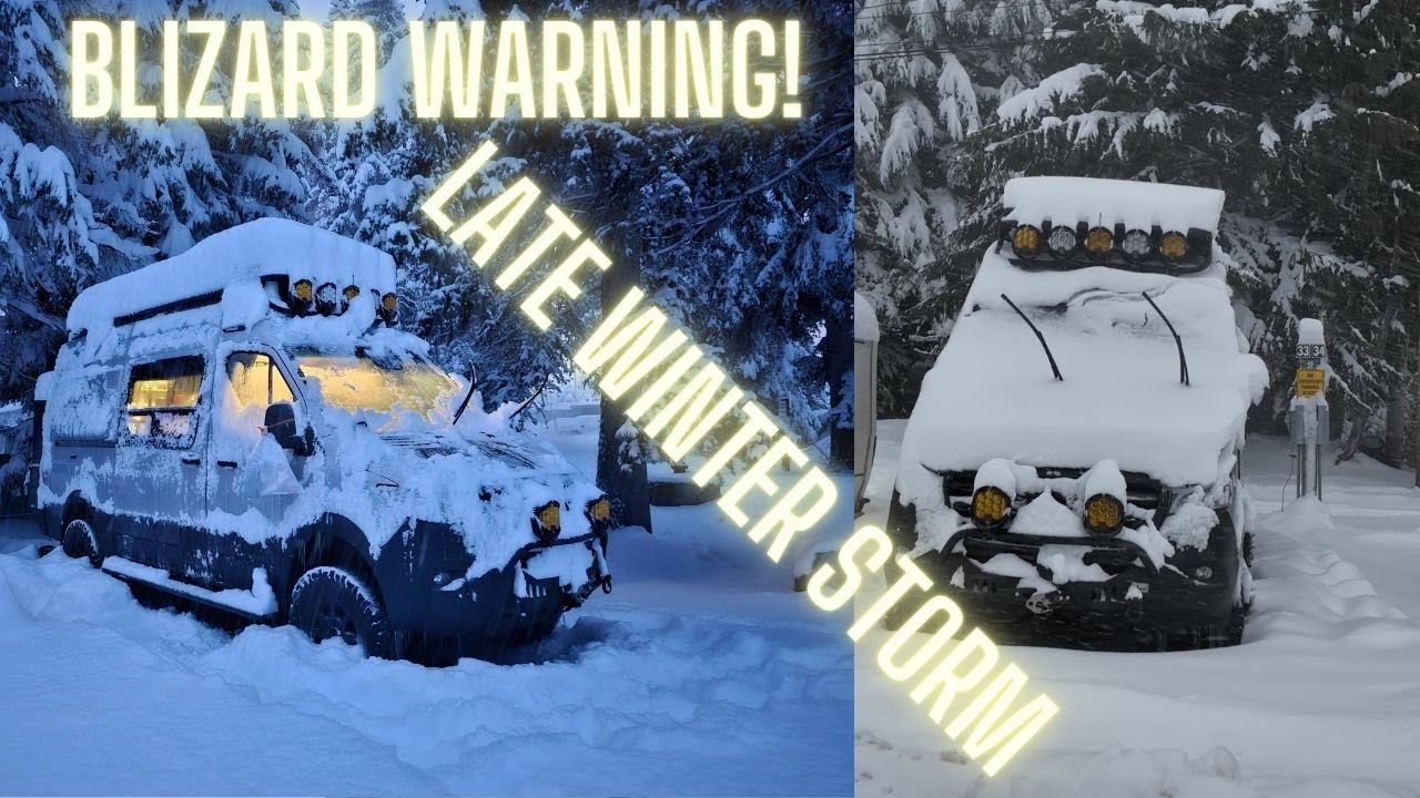 Driving Through A Blizzard Wonder Land! - YouTube