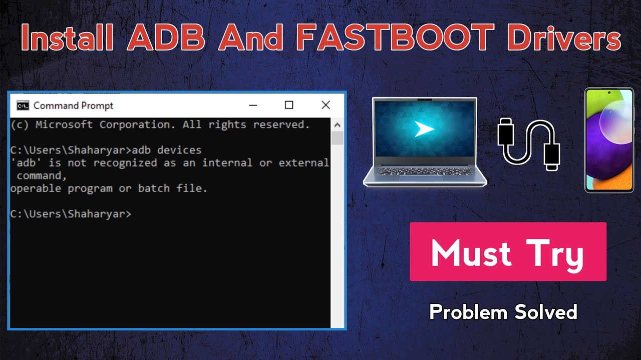 How to Install ADB and FASTBOOT Drivers on PC | USB Debugging - YouTube