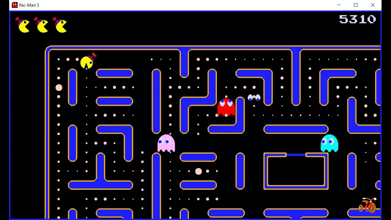 gameplay pacman 5 (Jr. pacman y pacman dance) 2/2 - YouTube