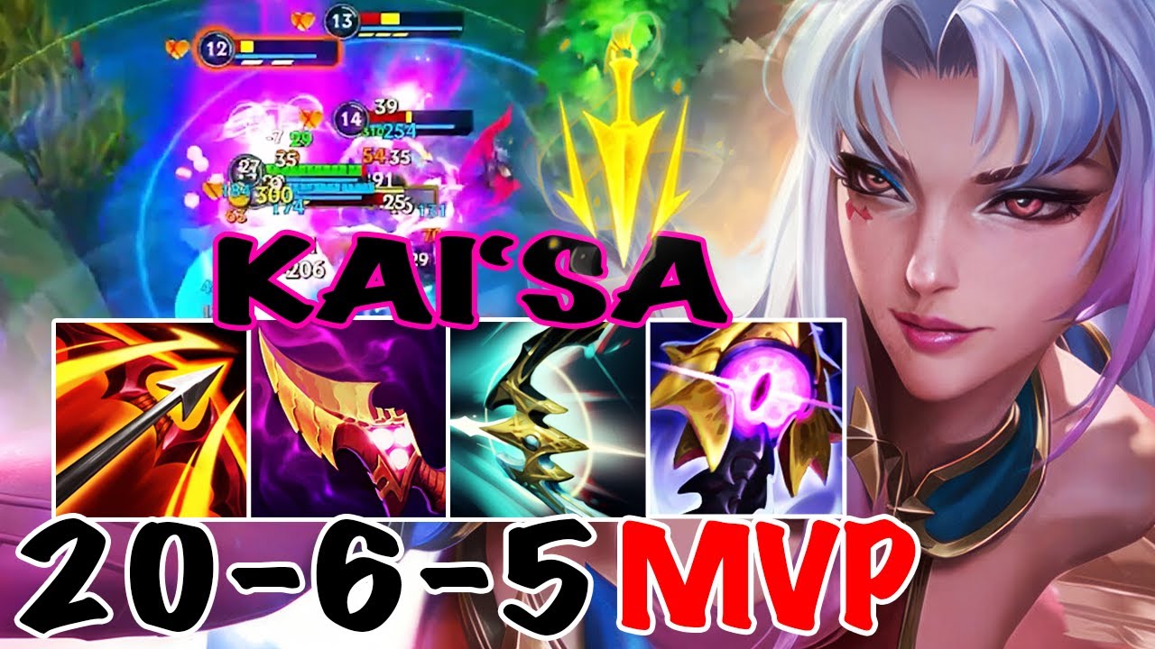 PENTA KILL 😱😱 WILD RIFT KAI‘SA ADC GAMEPLAY | 20 -6 -5 MVP | KAI‘SA ...