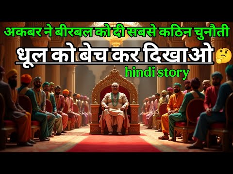 अकबर ने बीरबल को दी सबसे कठिन चुनौती | | akbar birbal ki kahani | new majedar story | hindi kahani |