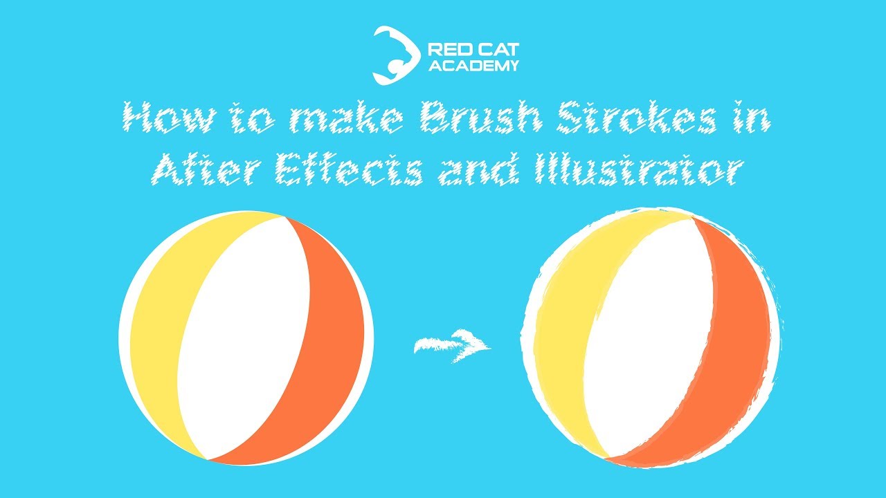 Brush Stroke Effect in After Effects and Illustrator - YouTube