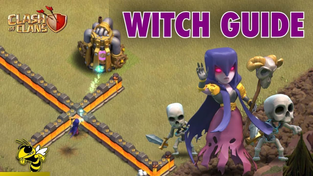 Advanced Witch Guide - Troop Behavior, Statistics, & More | Clash of ...