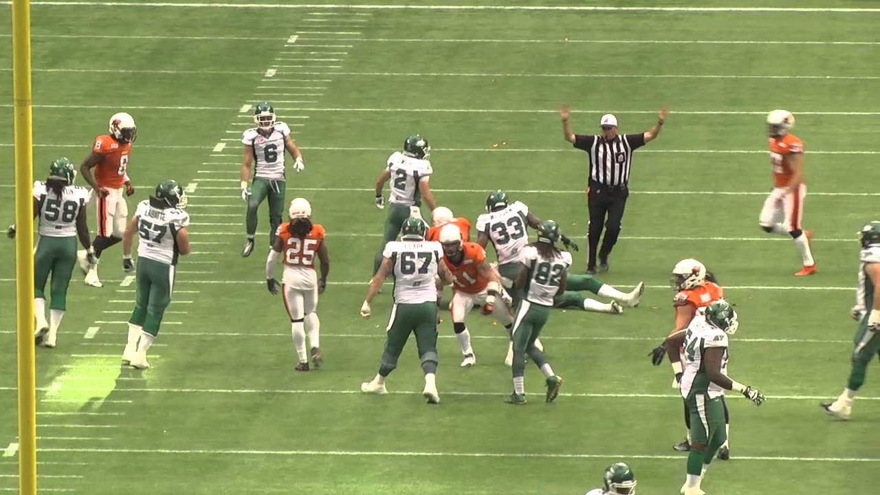 Jermarcus Hardrick #54 OL Saskatchewan Roughriders 2015 Highlights ...