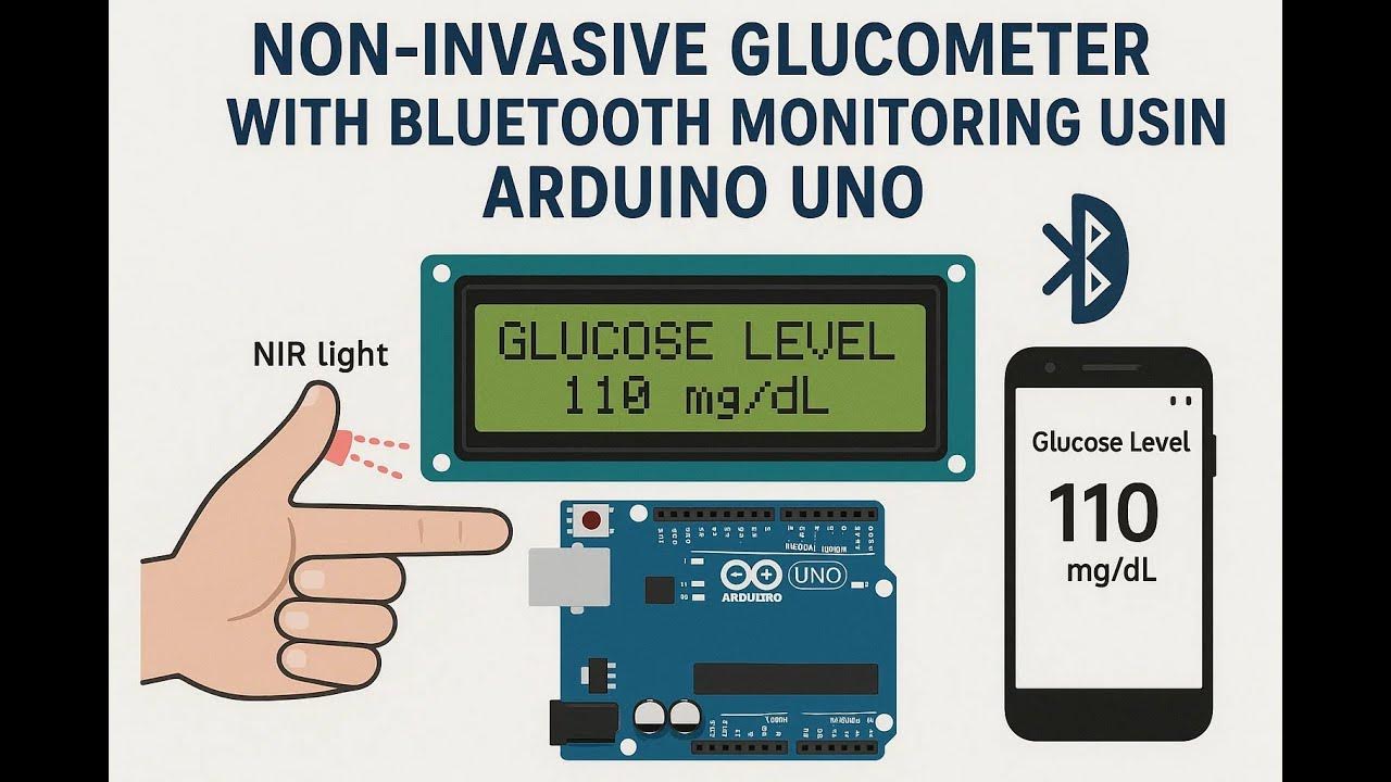 Non- invasive Glucometer with Bluetooth monitoring and Alerting - YouTube