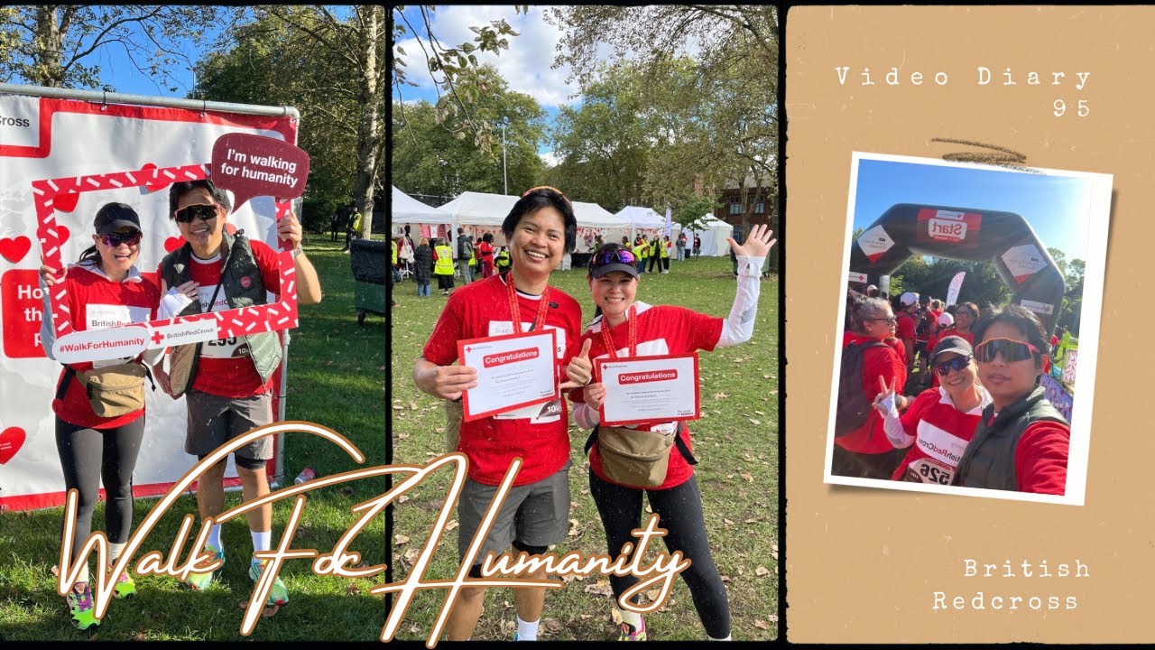 British RedCross | Walk for humanity London 2024 | Charity Walk ...