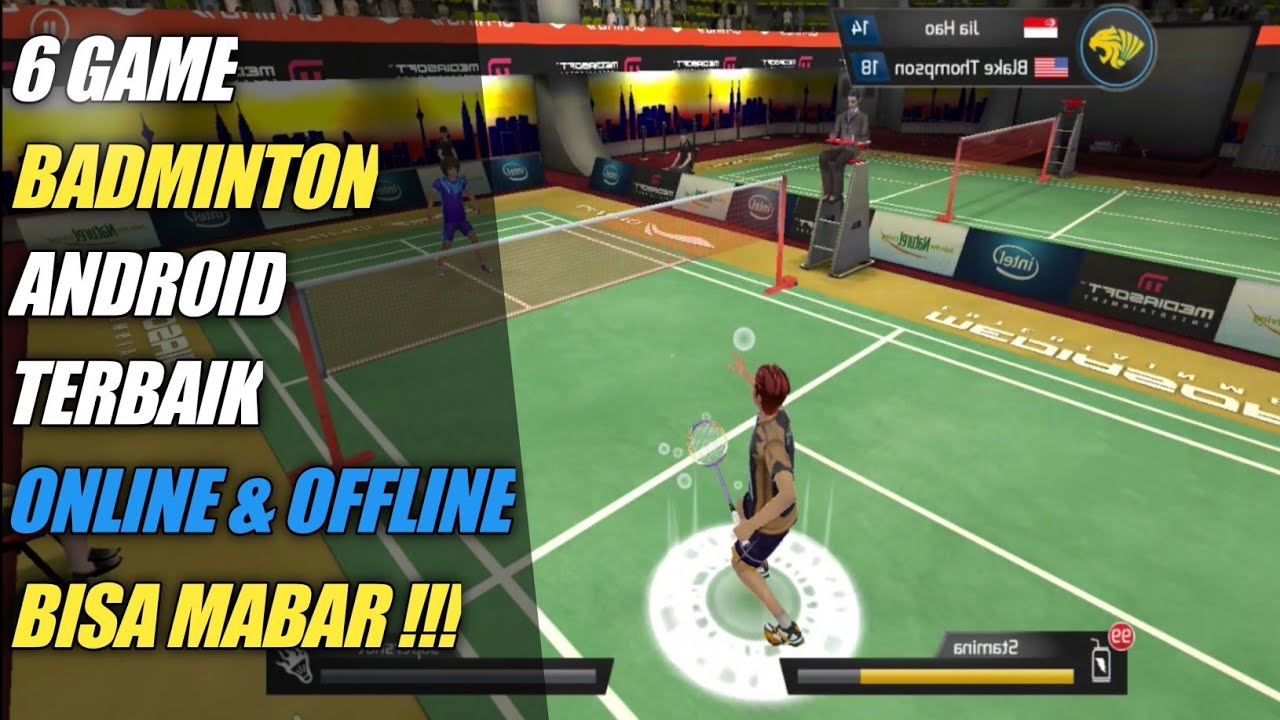 GAME BADMINTON ANDROID TERBAIK - BISA MABAR NIH - YouTube