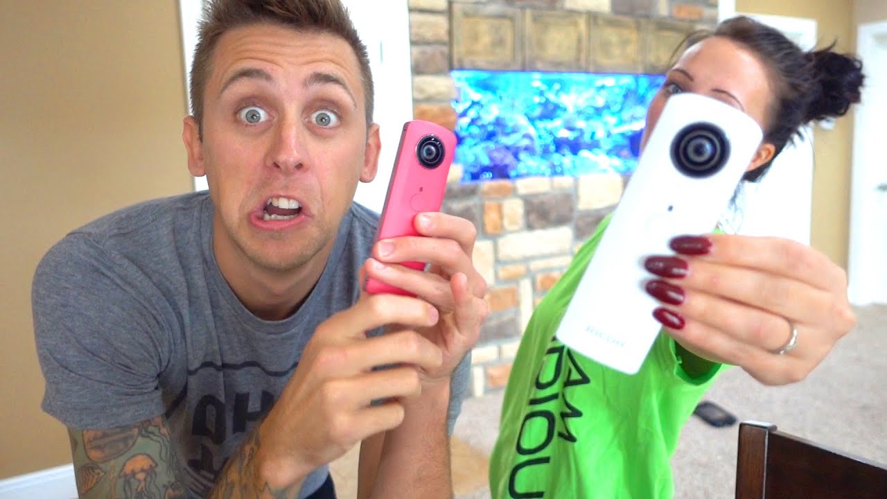 CRAZY 360 CAMERA CHALLENGE!! - YouTube