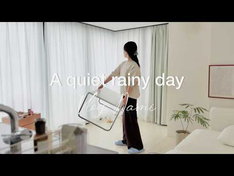 Yağmurlu Gün Yeniden Düzenleme Rutini | Japonya'da Yalnız Yaşamak VLOG'u