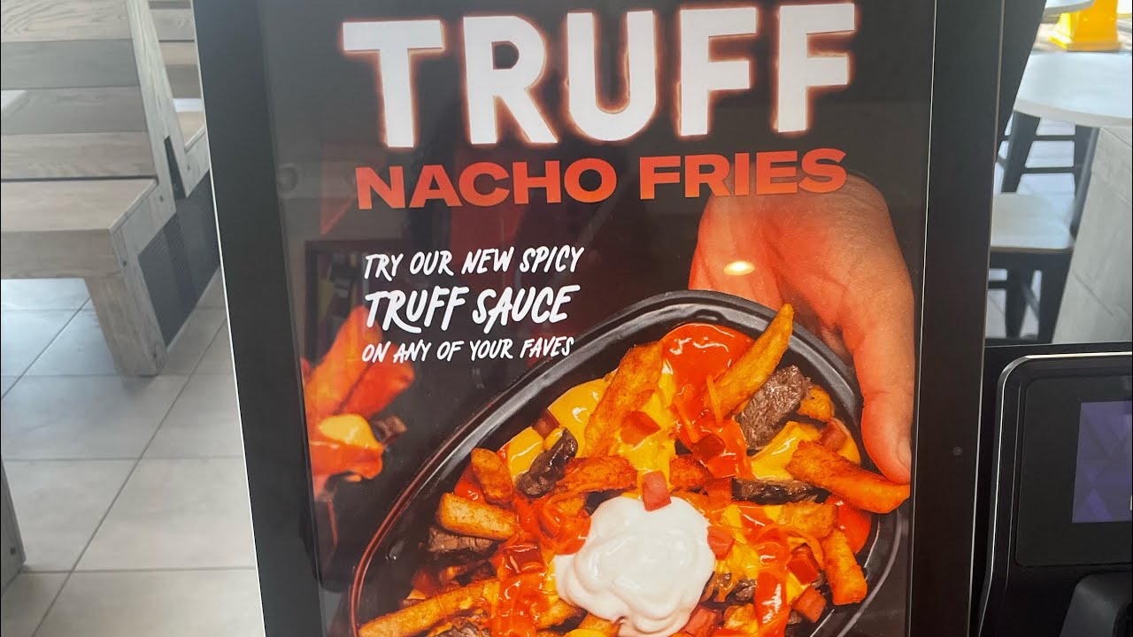 New Loaded truff nacho fries 🍟 review - YouTube