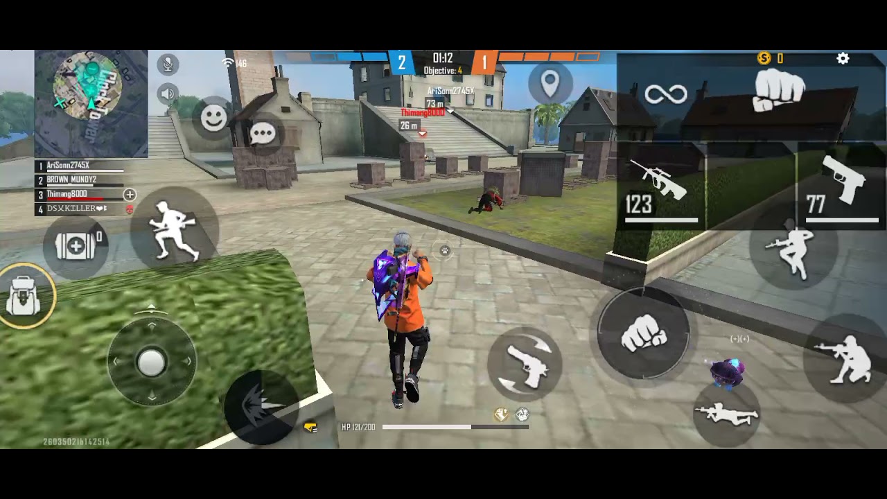 free fire rack push #free fire - YouTube