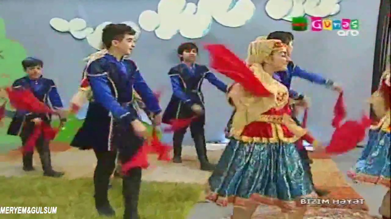 "Azəri inciləri" reqs qrupu. Reqsin qurulusu Samira Musaim.ARB Gunes TV ...