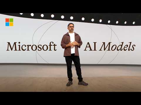 Microsoft AI CEO unveils 7 new AI models | Mustafa Suleyman at Microsoft Build 2026