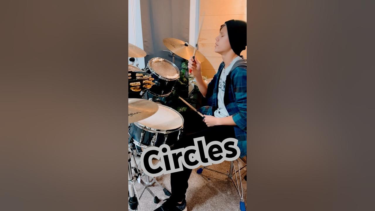 Drumming To: Circles #drum #drums #drumcover - YouTube