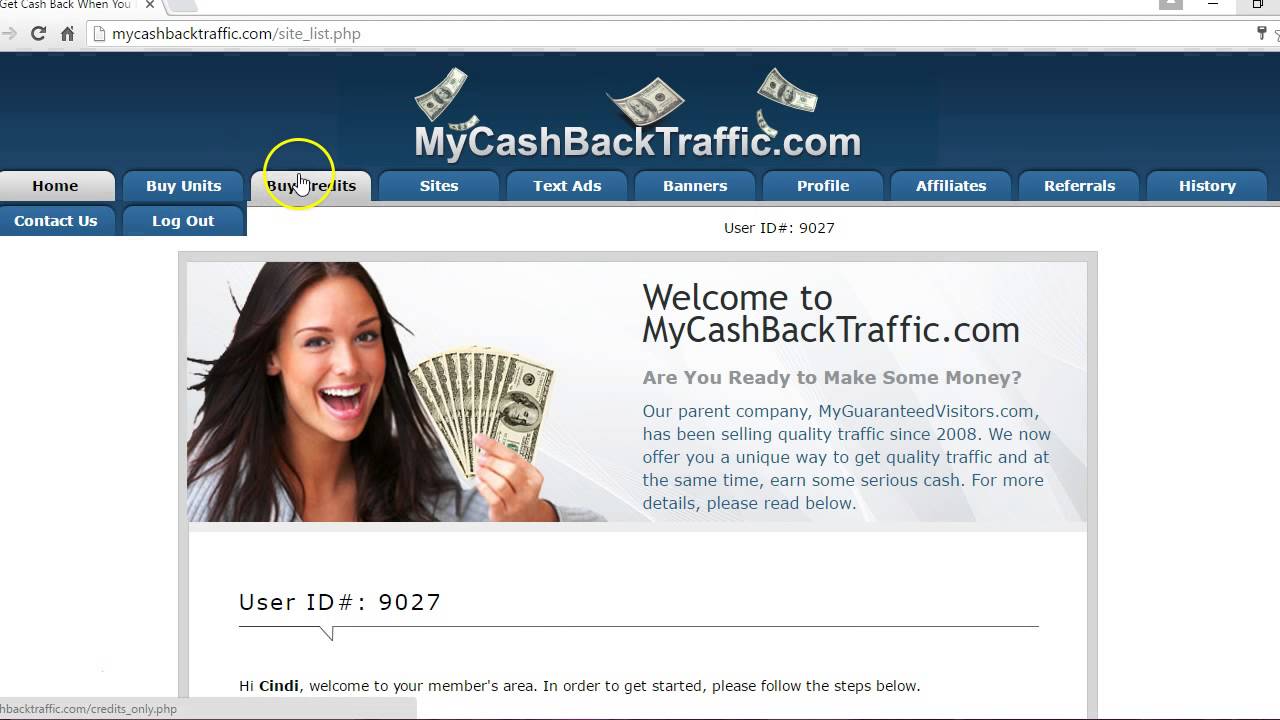 My Cash Back Traffic - Earn Cash Back on Your Traffic - YouTube