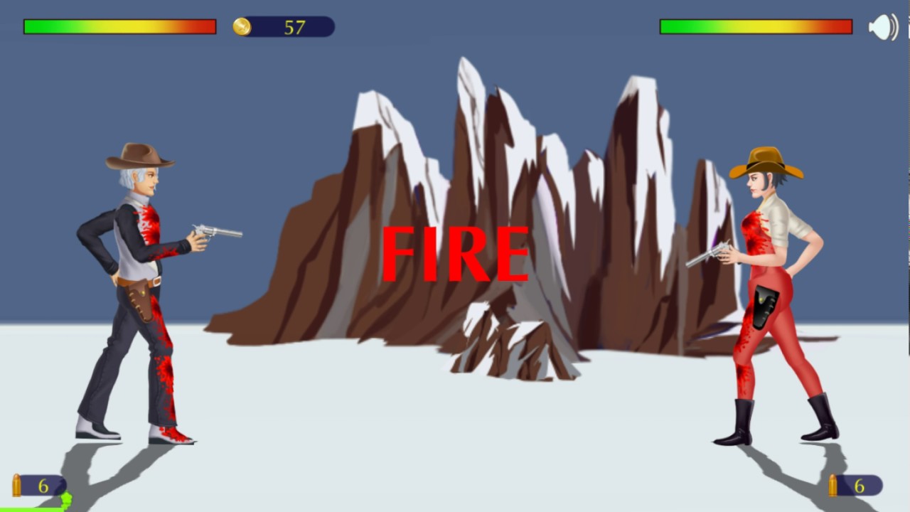 Western cowboy Gun Fight 2 mobili peli - YouTube