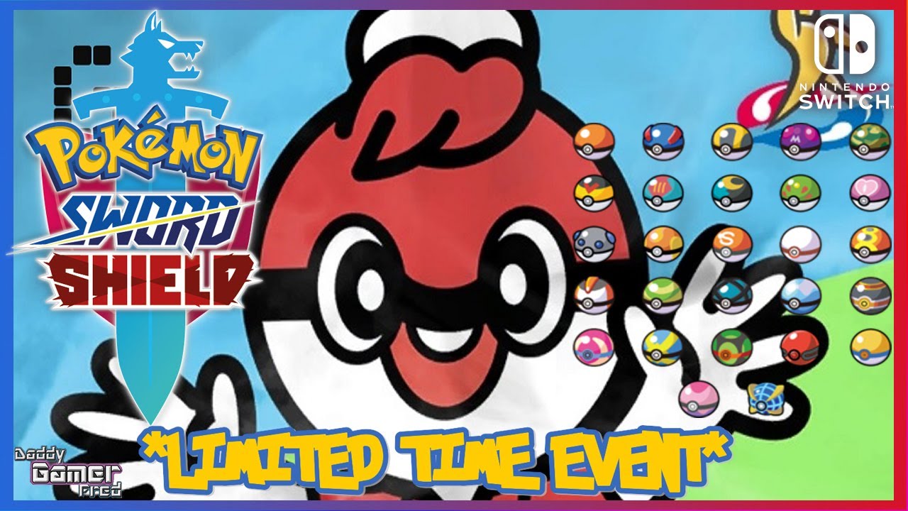 Pokémon Sword And Shield Ball Guy Limited Time Event Youtube 5281