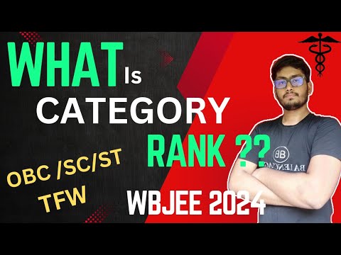 How Category Rank Used In Counselling || WBJEE Counselling || OBC/ST/SC ...