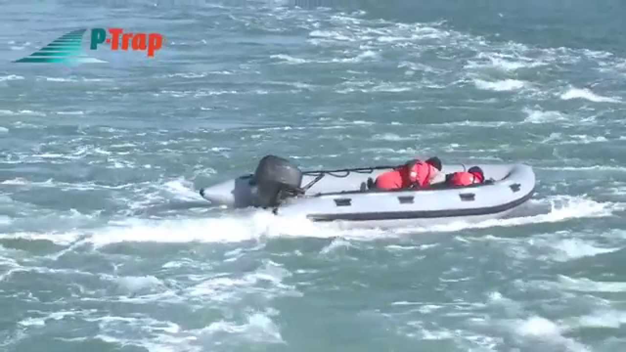 P-Trap maritime anti-boarding system - action shots - YouTube