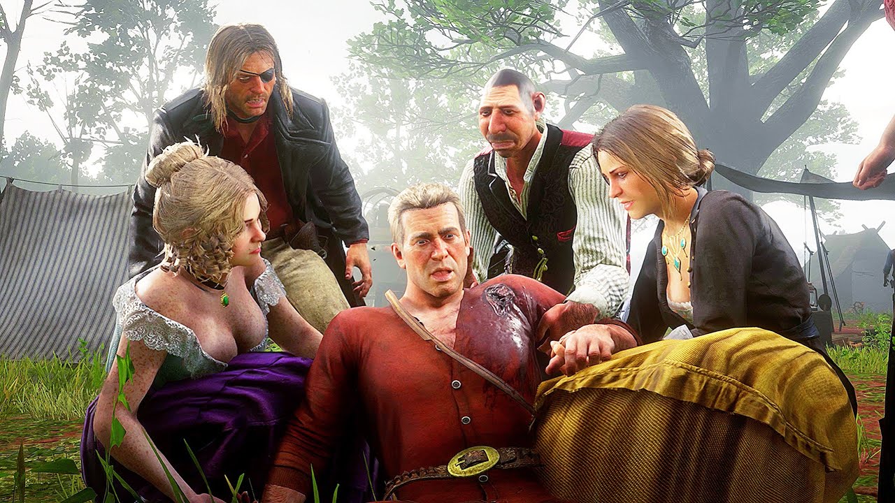 Yes... This is Micah's Reaction when Arthur Returned Alive from the O ...