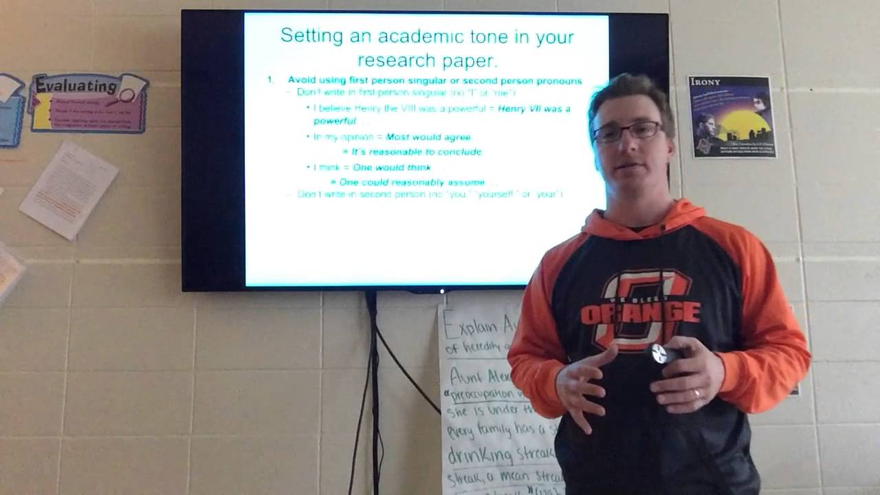 Creating an Academic Tone for Your Research Paper - YouTube