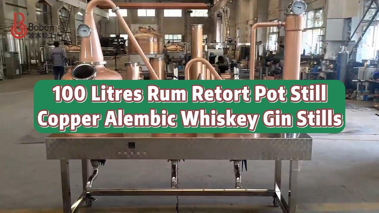 100 Litres Rum Retort Pot Still Copper Alembic Whiskey Gin Stills# ...